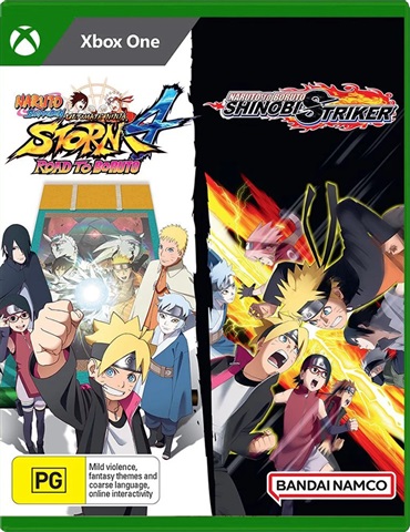 Naruto Shippuden Ultimate Ninja Storm 4 Road to Boruto + Shinobi Striker - CeX (AU): - Buy, Sell ...